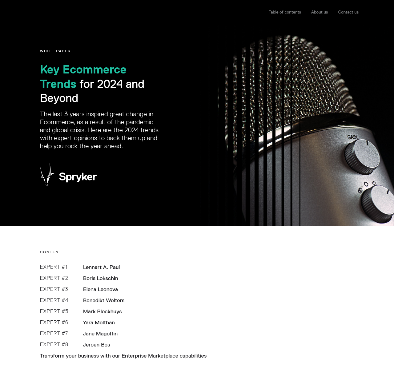 Spryker Content Assets - Home