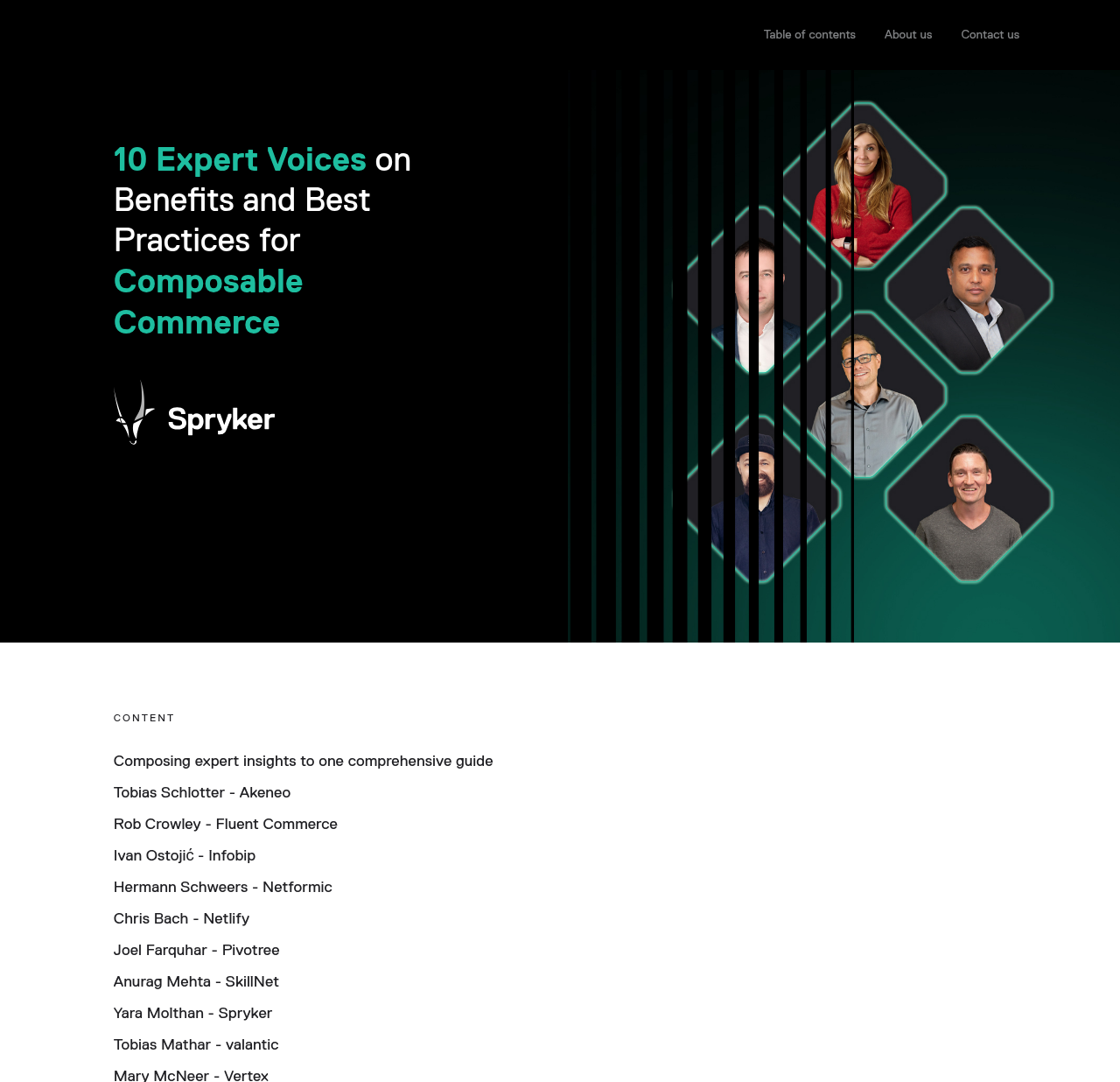 Spryker Content Assets - Home