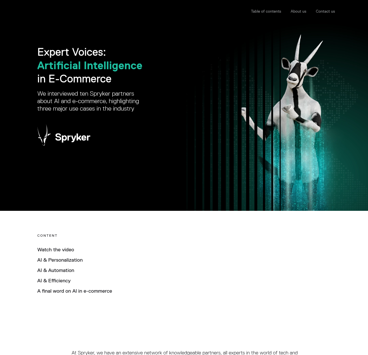 Spryker Content Assets - Home