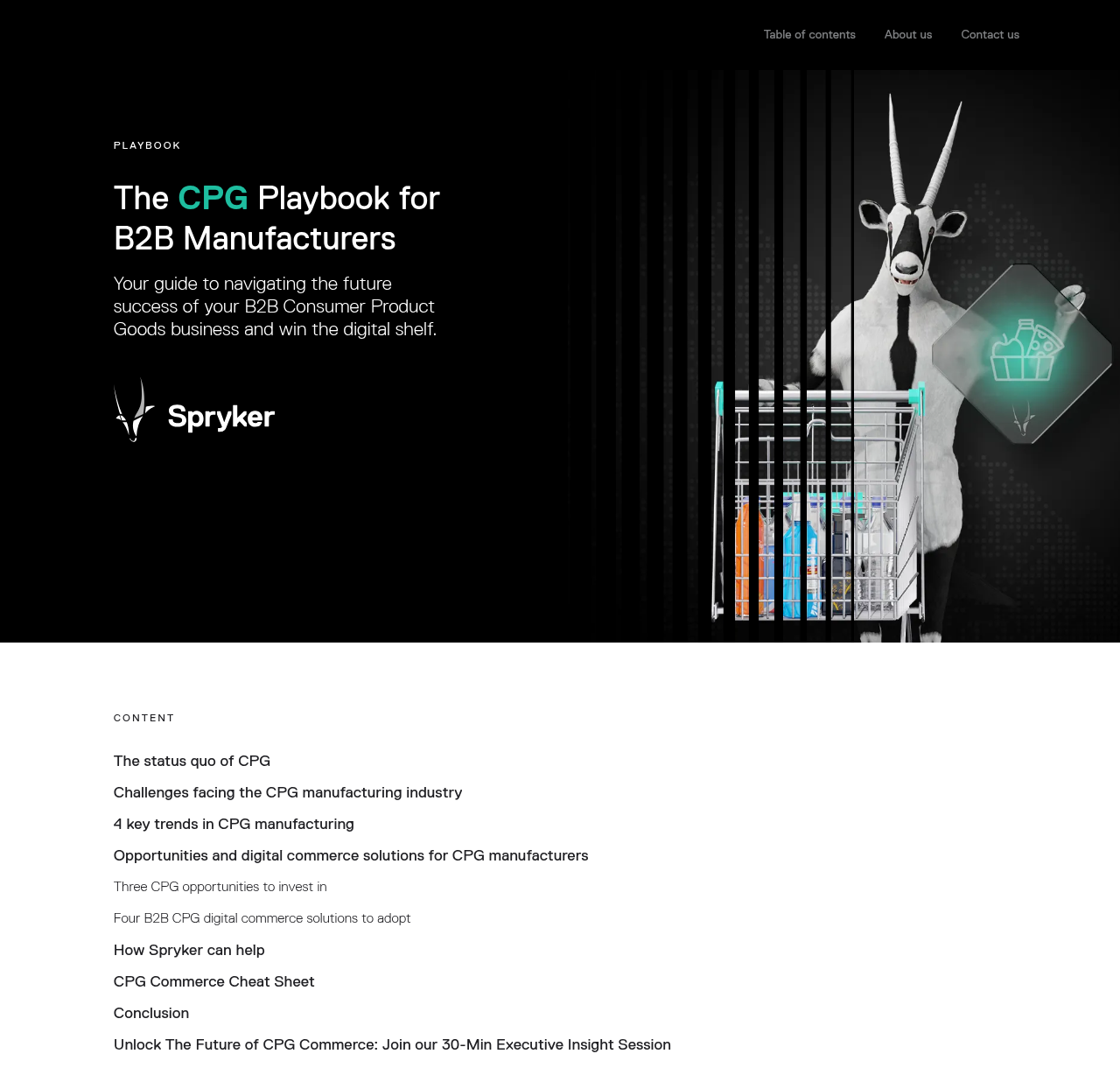 Spryker Content Assets - Home