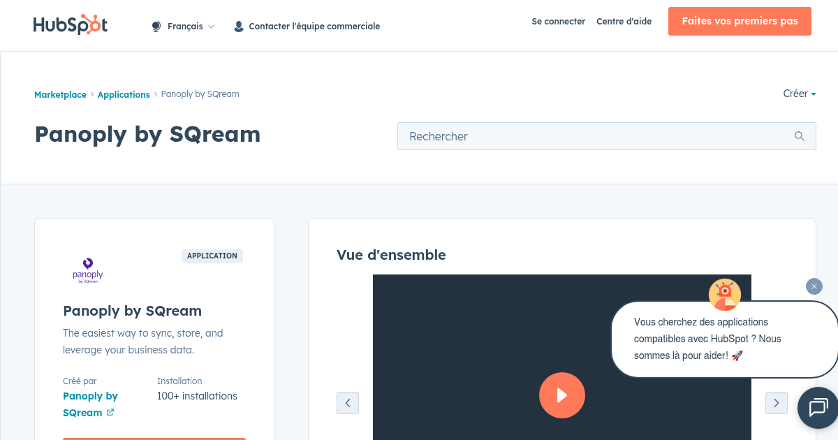 Panoply by SQream - Application ETL pour HubSpot | Panoply by SQream