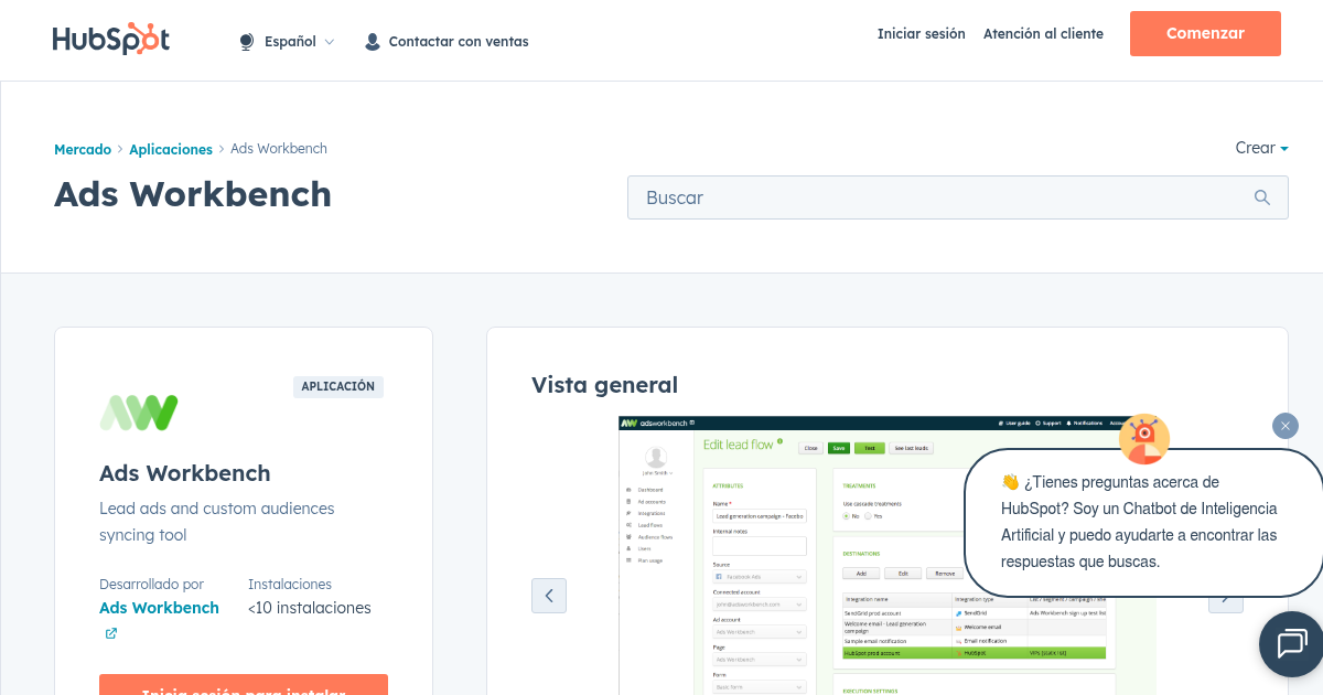 Ads Workbench - Aplicaciones de Automatización del marketing para ...