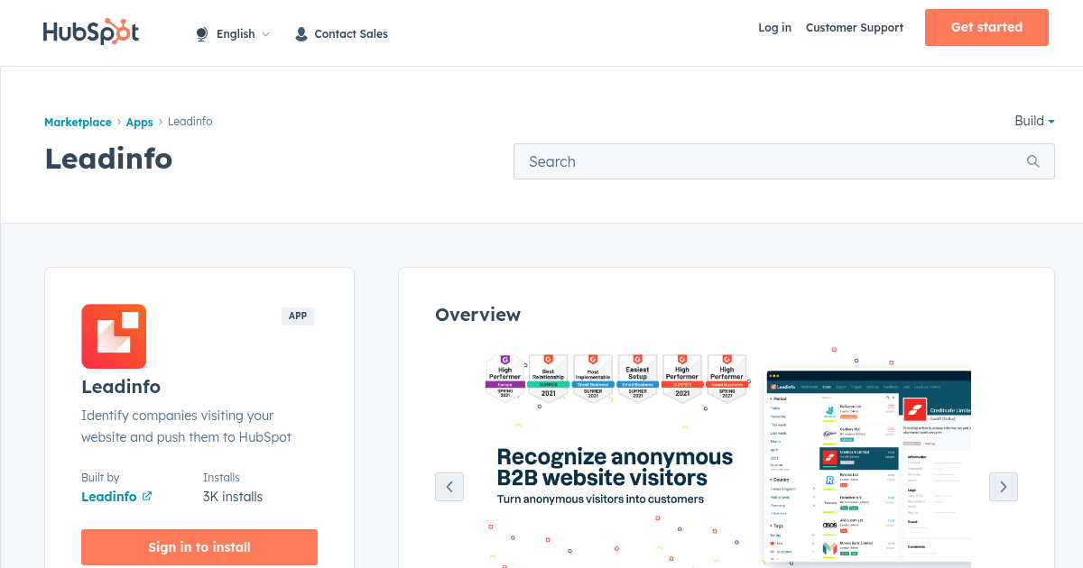 Leadinfo - Lead Scoring and Routing App for HubSpot | Leadinfo