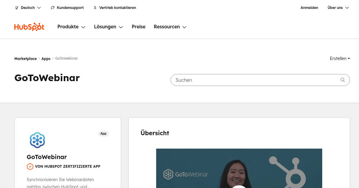 GoToWebinar – Webinare-App für HubSpot | HubSpot
