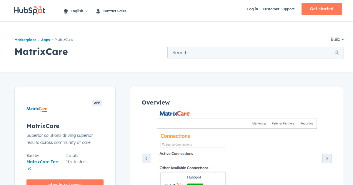 MatrixCare - Marketing Automation App for HubSpot | MatrixCare Inc.