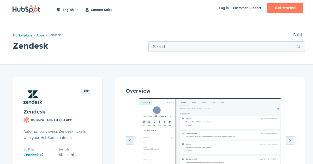 Zendesk - Help Desk App for HubSpot | Zendesk