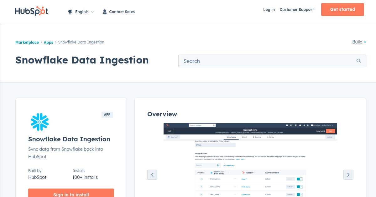 Snowflake - Connector App for HubSpot | HubSpot