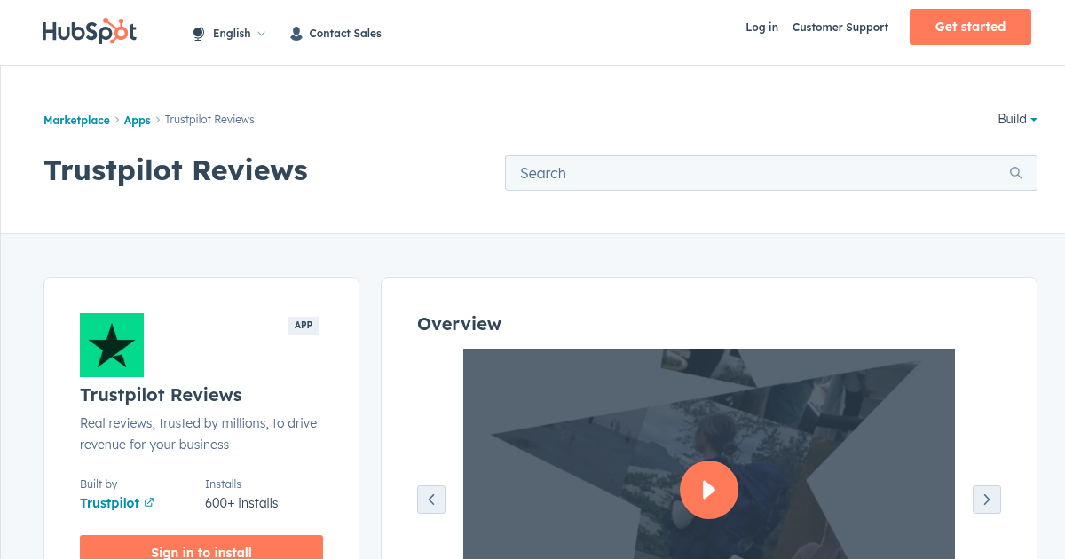 Trustpilot Reviews - E-Commerce App for HubSpot | Trustpilot