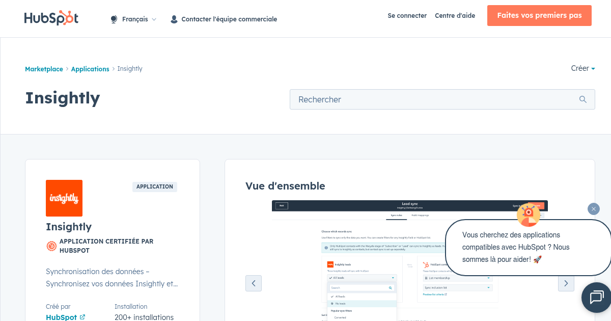 Insightly - Application CRM pour HubSpot | HubSpot