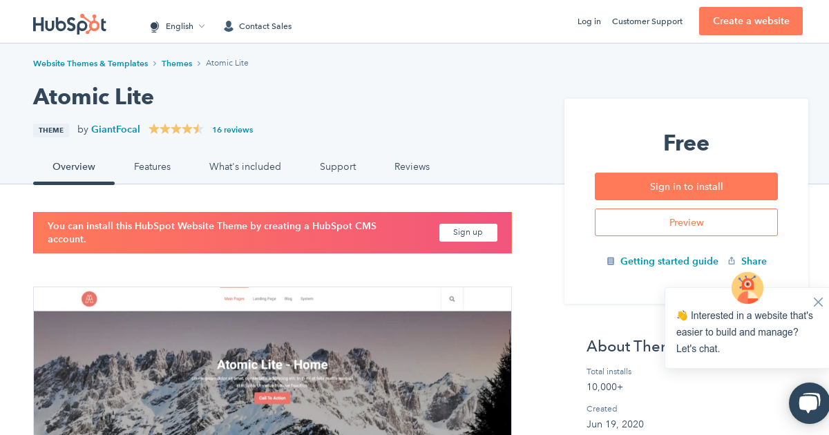 Atomic Lite Theme by GiantFocal