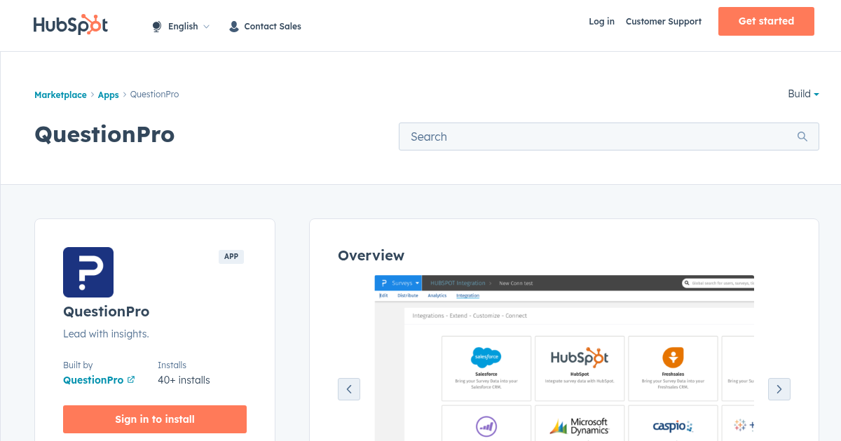 QuestionPro - Surveys App for HubSpot | QuestionPro