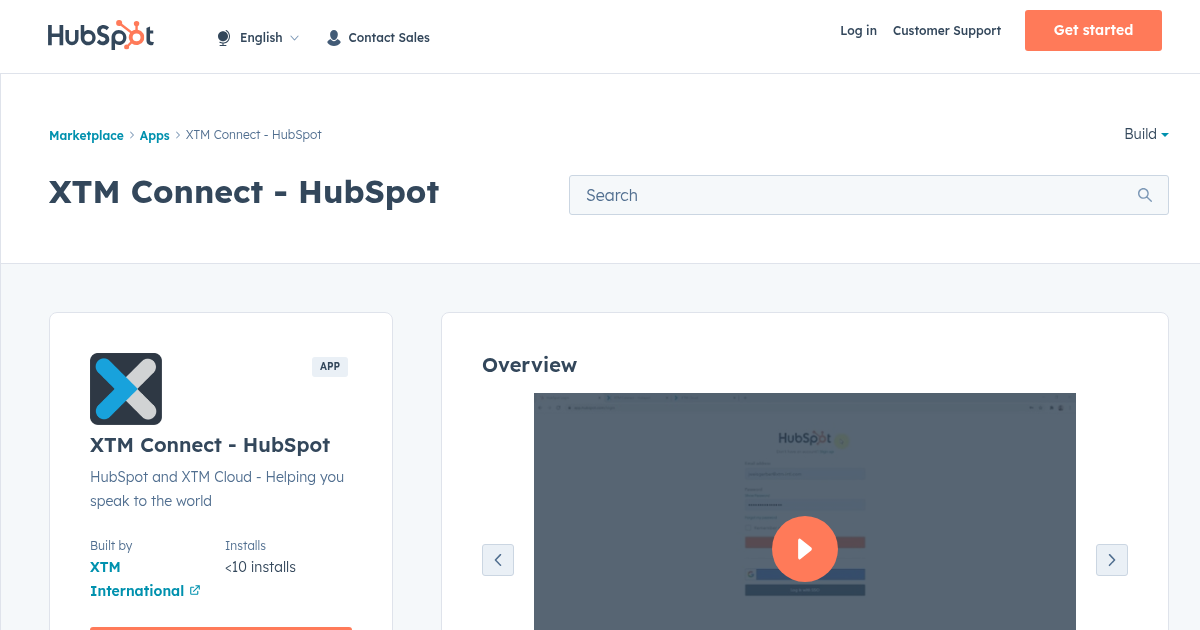XTM Connect - HubSpot - App for HubSpot | HubSpot