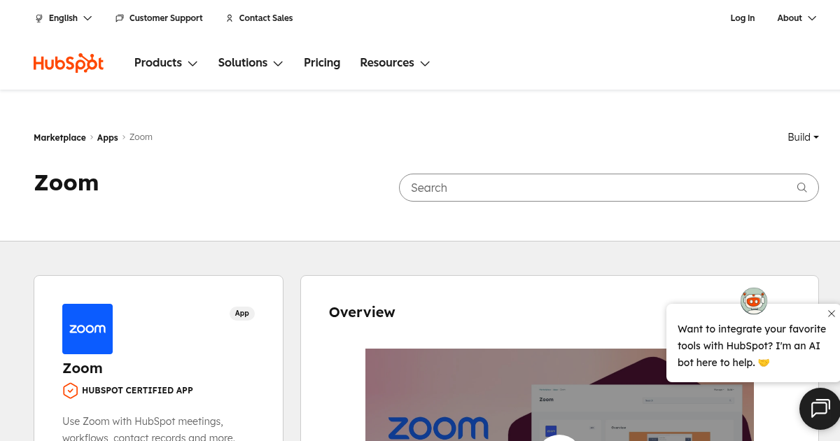 Zoom - Webinars App for HubSpot | HubSpot