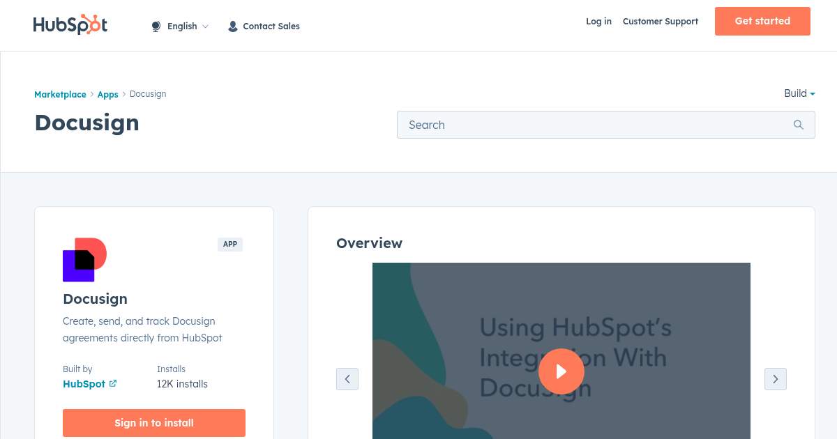 Docusign - App for HubSpot | HubSpot