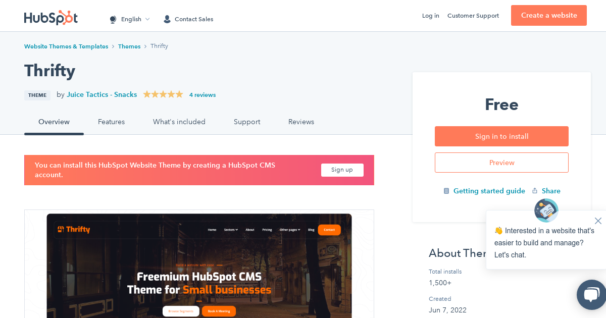 Thrifty Theme by Juice Tactics - Snacks