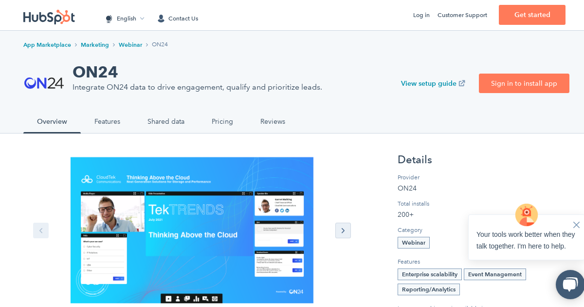 ON24 HubSpot Integration | Connect Them Today