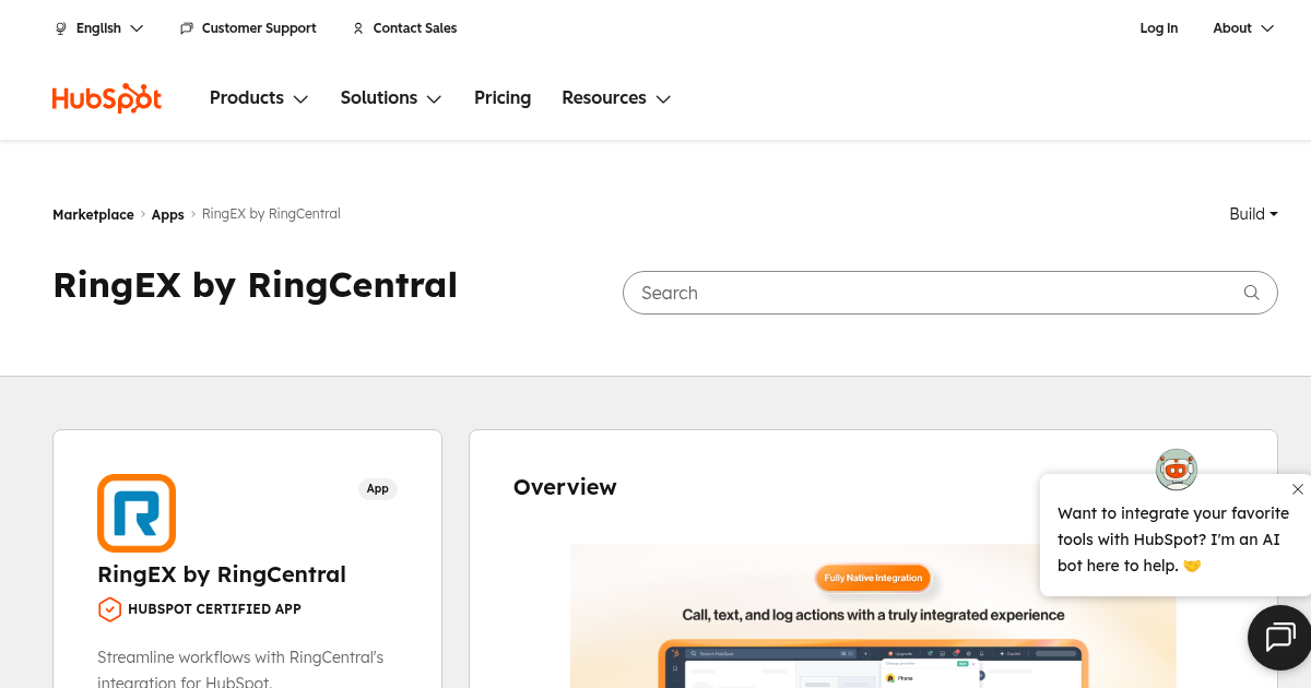 RingEX by RingCentral - Calling and SMS App for HubSpot | RingCentral