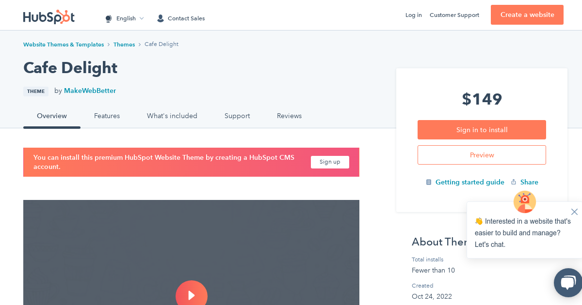 Cafe Delight Theme by MakeWebBetter