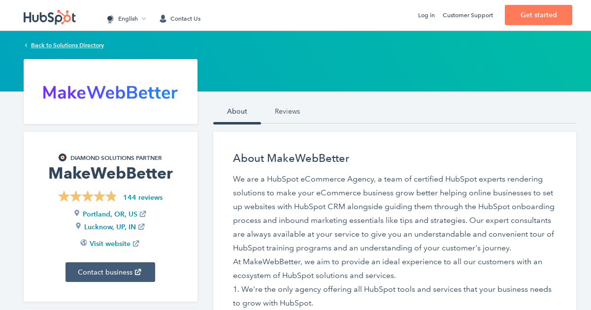 MakeWebBetter Agency Services & Qualifications | HubSpot