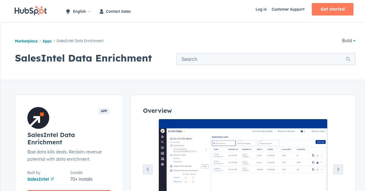 SalesIntel Data Enrichment - Sales Intelligence and Data Quality and ...
