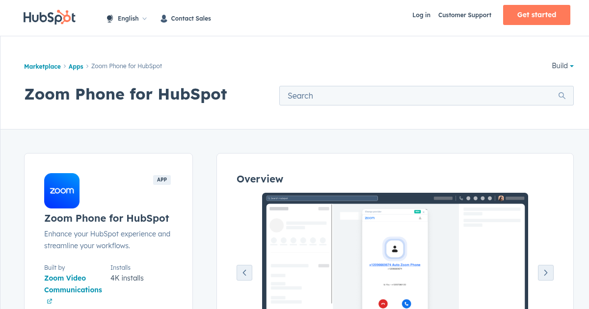 Zoom Phone for HubSpot - SMS and Calling App for HubSpot | Zoom Video ...