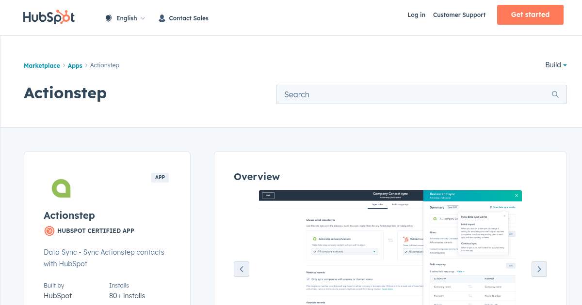 Actionstep - Project Management App for HubSpot | HubSpot