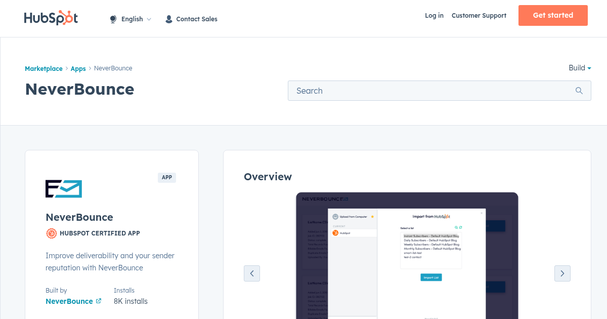 NeverBounce - App for HubSpot