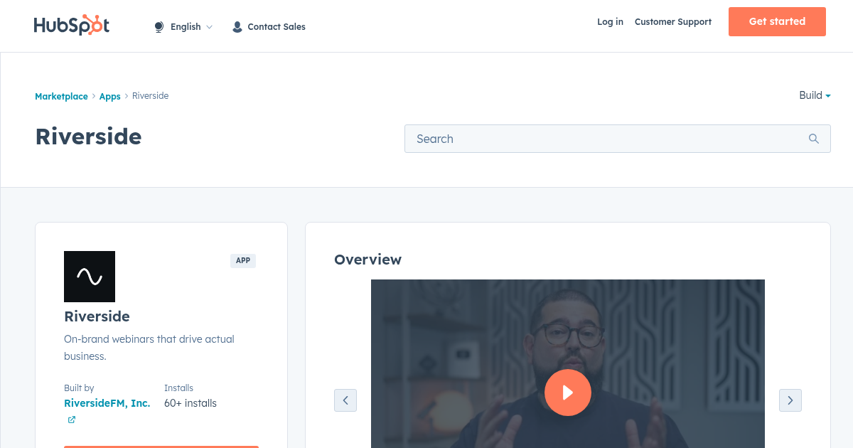 Riverside - Webinars App for HubSpot | RiversideFM, Inc.