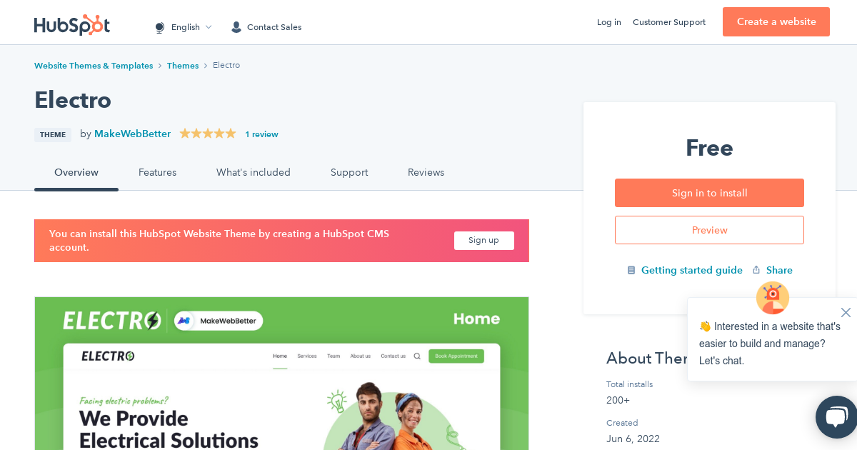 Electro Theme by MakeWebBetter