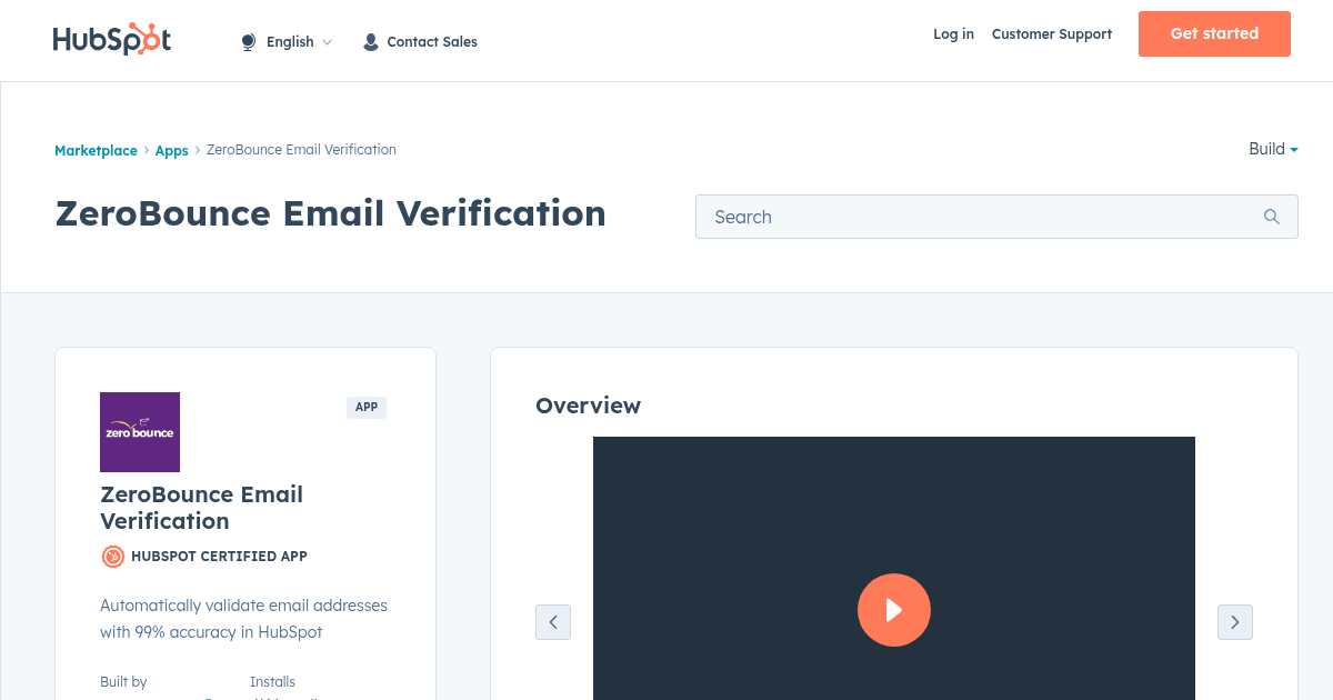 ZeroBounce Email Verification - Email App for HubSpot | ZeroBounce
