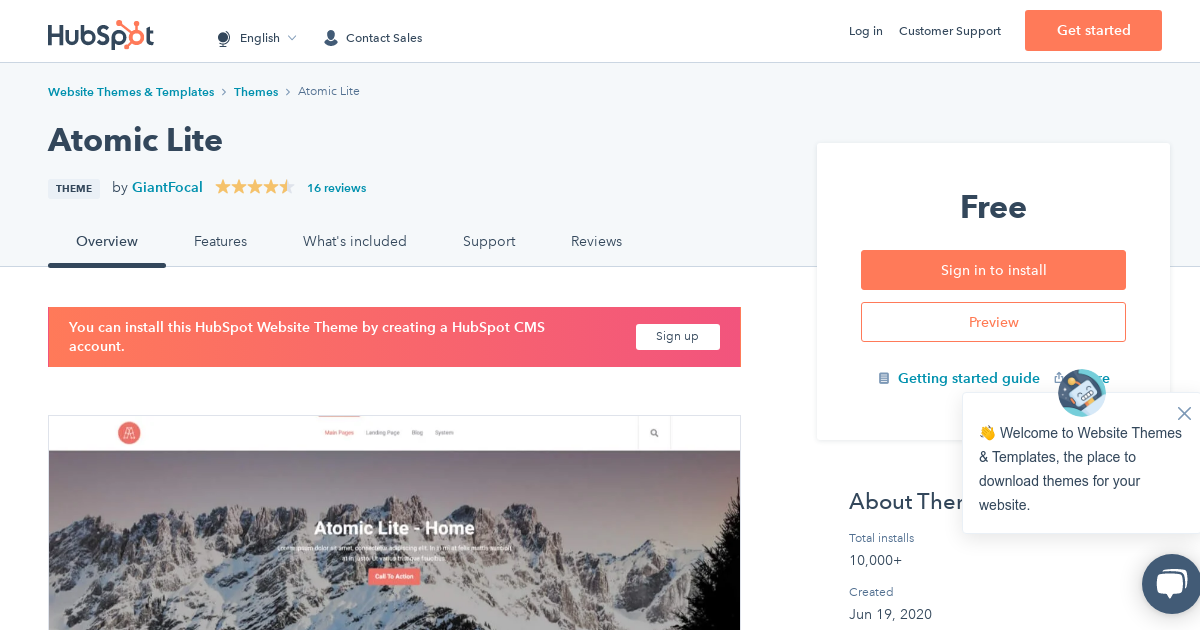 Atomic Lite Theme by GiantFocal
