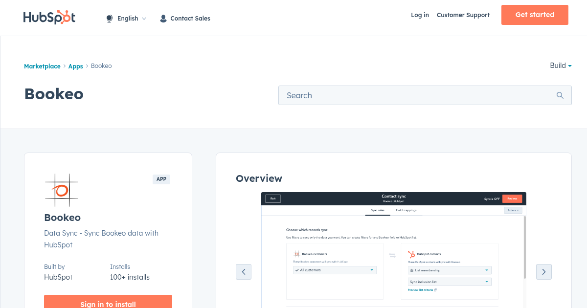 Bookeo - App for HubSpot