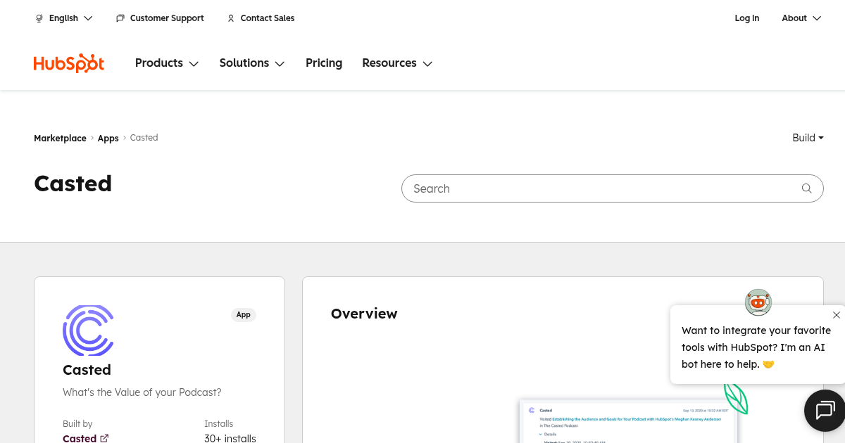 Casted - Content Management System App for HubSpot | Casted