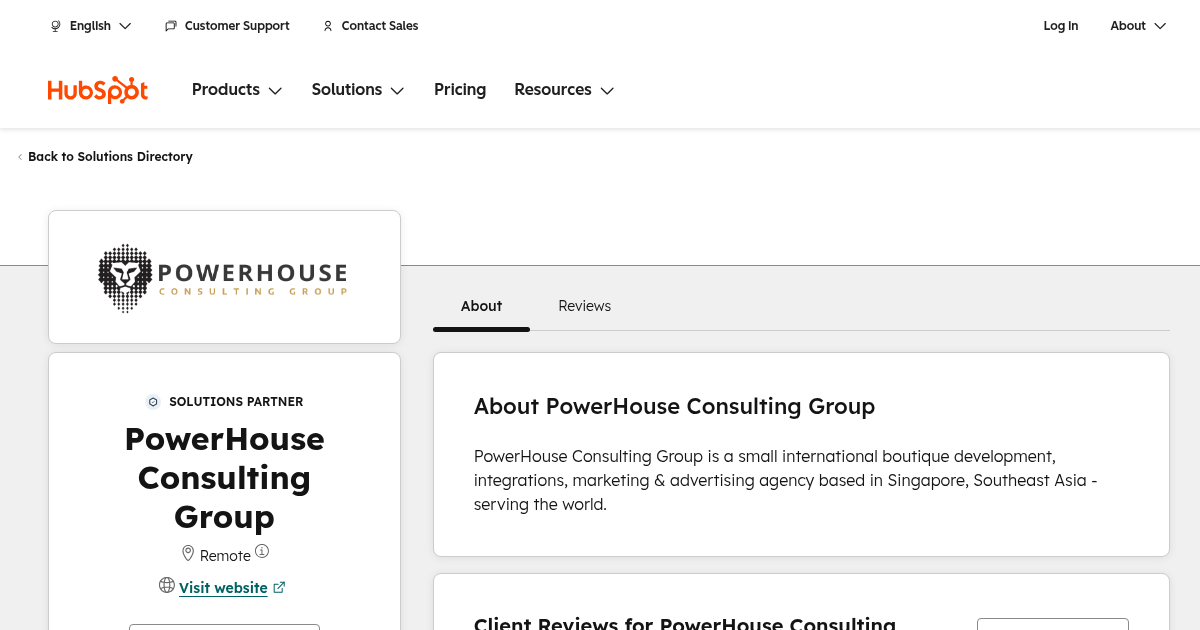 PowerHouse Consulting Group Agency Services & Qualifications | HubSpot